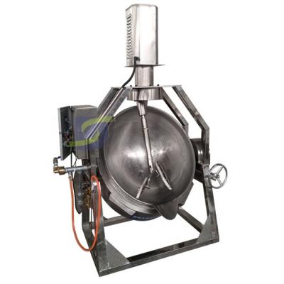 Cina Large Hydraulic Industrial Cooking Machine Automatic Curry Sauce Cooking And Stirring Sandwich Pan in vendita