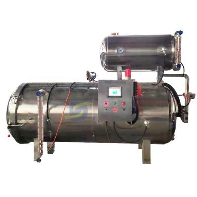 Cina water spray retort machine for soft Spray sterilizing pot in vendita