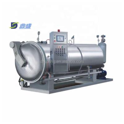 Cina Industrial high pressure food steam retort sterilization Horizontal sterilization single mushroom retort sterilizer in vendita