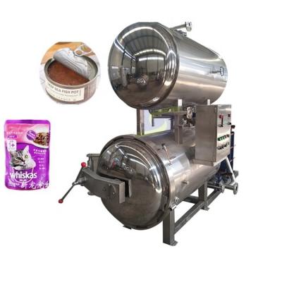 Cina Industrial high temperature food sterilization production line/Autoclave/Canned sterilizing kettle/retort machine in vendita