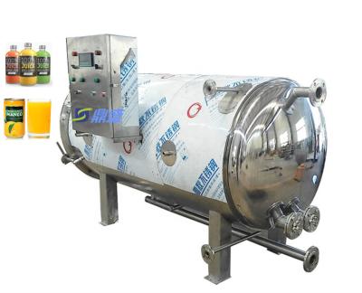 Cina Glass Jar Fruit Pulp Beverage Steam Retort Machine  High Productivity in vendita