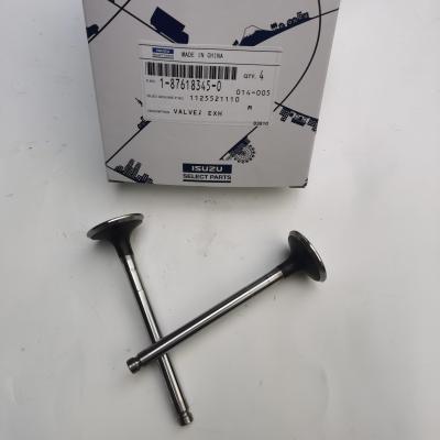 Cina Valvola di aspirazione del motore dell' escavatore, 1-12551139-0 1-87618344-0 Ricambi per motore Isuzu in vendita