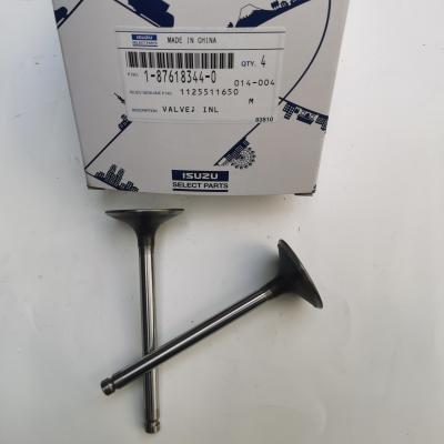 Cina ISP Isozu Motore Parts Valvola di scarico 1-12552-083-0 1-87618345-0 Per escavatore in vendita