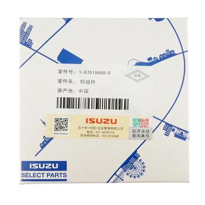 Cina Parti originali del motore dell'escavatore Piston Ring Set 1-87618468-0 per 4JG1 in vendita