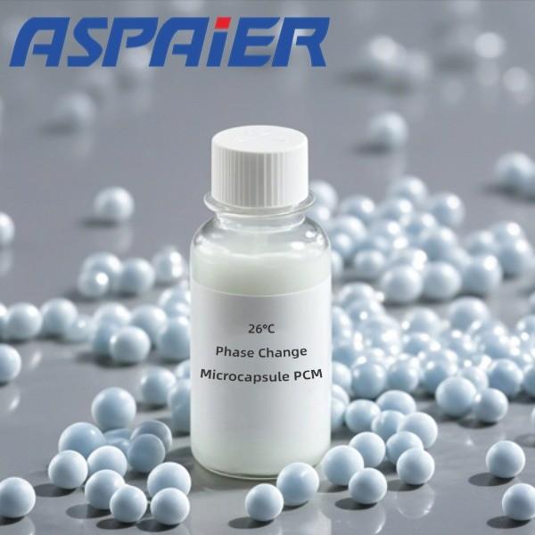 Quality The 26°C Phase Change Microcapsules Can Keep The Room Temperature Relatively Stable for sale