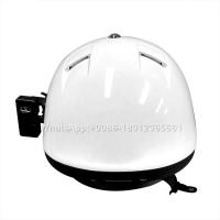 China Non Contact Face Recognition Thermometer Helmet for sale