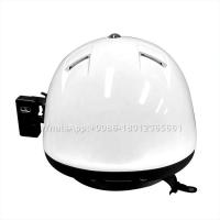 China Non Contact Face Recognition Thermometer Helmet for sale