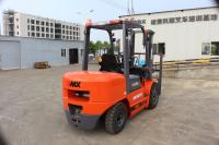 China Material Lifting 3500kgs Diesel Powered Forklift for sale