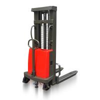 China Semi Electric Pallet Stacker Better Stacking Stability For 1.0 - 2.0T for sale