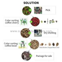 China High Accuracy Green Coffee Bean Optical Sorting Machine With Cloud Interconnection System for sale