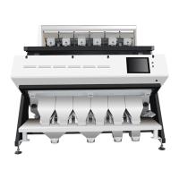 China High Resolution Camera Capability Plastic Color Sorting Machine for sale