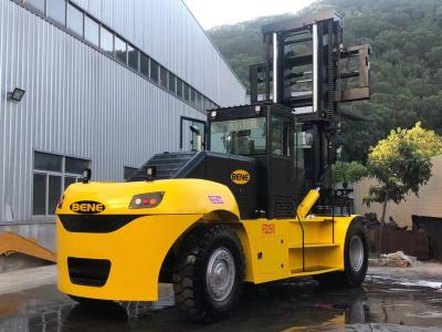 China BENE 25ton heavy diesel forklift VS Sany 25 tons to 28 ton/30 tons container fork truck with Cummins engine for sale