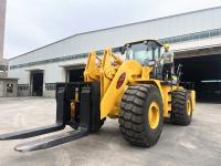 China Precise Load Sensing Hydraulics Fork Wheel Loader for sale