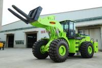 China Precise Load Sensing Hydraulics Fork Wheel Loader for sale