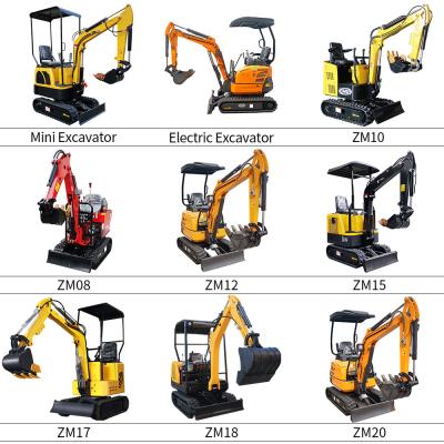 Cina 0.8t cingolo Elevatore-accessibile Mini Excavator For Construction in vendita
