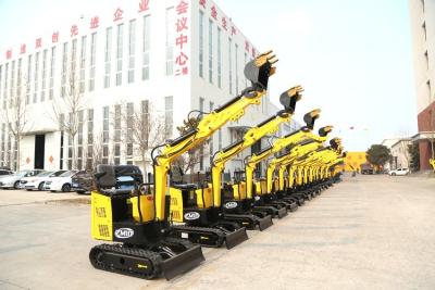 Cina Il piccolo escavatore del cingolo della macchina verde 360 gradi gira Mini Digger compatto in vendita