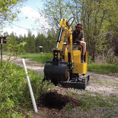 Cina Il motore Mini Excavator ZM10 del CE EURO5 comprime Mini Digger 360 gira in vendita