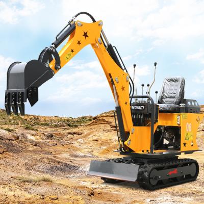 Cina Excavadora Escavator Pelle Digger Mini Excavator di Ton Mini del cingolo 1,2 di ZHONGMEI Minibagger in vendita