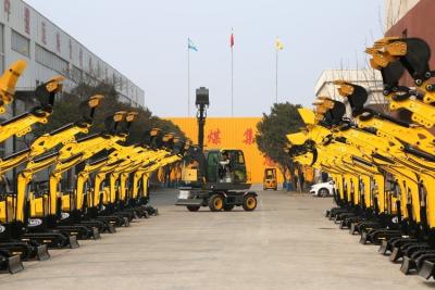 Cina Escavatori di gomma dell'escavatore a cucchiaia rovescia della pista di Mini Excavator Hydraulic Imported HydraulicTrack in vendita