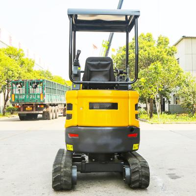 Cina Escavatori di gomma dell'escavatore a cucchiaia rovescia della pista di Mini Excavator Hydraulic Imported HydraulicTrack in vendita