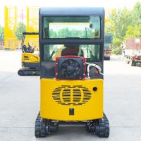 China 2.5ton Mini Hydraulic Excavator Retractable Shoes Mini Digging Machine for sale
