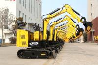 China Excavator Machine electric Hydraulic Small Micro Crawler Bagger Digger Mini Excavators for sale
