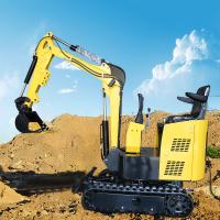 China Excavator Machine electric Hydraulic Small Micro Crawler Bagger Digger Mini Excavators for sale