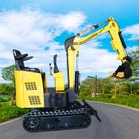 China Excavator Machine electric Hydraulic Small Micro Crawler Bagger Digger Mini Excavators for sale