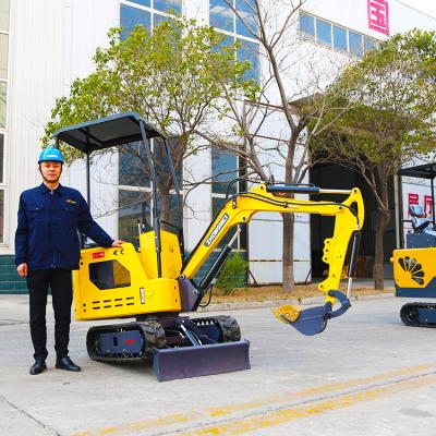 Cina Mini Excavator telecomandato 1 CE EPA di Ton Hydraulic Digger in vendita
