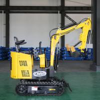 China Orchard Digging Trenches Construction 1 Ton Micro Crawler Excavator for sale