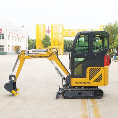Cina Cingolo Digger Small Digging Machine Yellow Mini Excavator di ZHONGMEI 1500kg in vendita