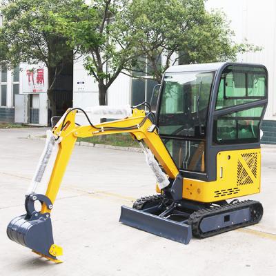 Cina Il cingolo di Mini Excavator Manufacturer 1500kg ha montato piccolo Digger For Back Garden idraulico in vendita