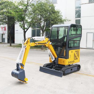 Cina Il terreno coltivabile 1.5t Mini Digger Digging Equipment Garden Crawler ha montato il piccolo escavatore idraulico in vendita