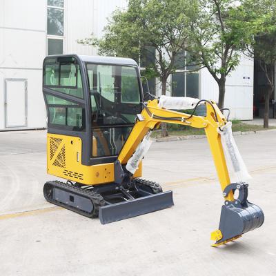 Cina Il terreno coltivabile 1.5t Mini Digger Digging Equipment Garden Crawler ha montato il piccolo escavatore idraulico in vendita
