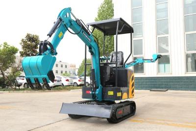 Cina Zappatore compatto CE Standard 1700kg Mini Excavator For Farm Use diesel in vendita