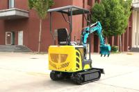 China 1.7ton Mini Hydraulic Excavator Retractable Mini Digging Machine Micro Digger for sale