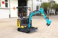 China 1.7ton Mini Hydraulic Excavator Retractable Mini Digging Machine Micro Digger for sale