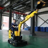 China Electric Engine Small Digger Road Construction Lithium Crawler Mini Excavator With Cab for sale