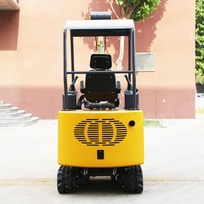Cina Orchard Mini Clamshell Shovel Excavator Trailer Small Bagger Micro Earth Moving Small Digger in vendita
