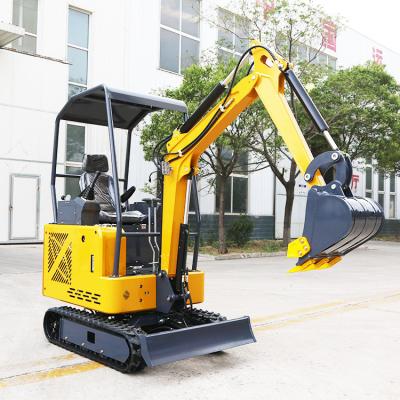 Cina Orchard Mini Clamshell Shovel Excavator Trailer Small Bagger Micro Earth Moving Small Digger in vendita
