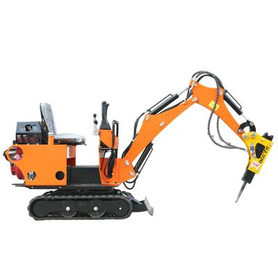 Cina Cingolo domestico Mini Digger Retractable 0,8 piccoli escavatori dell'azienda agricola compatta idraulica in vendita