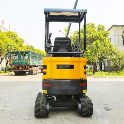 Cina Escavatore idraulico Machine 2 telai telescopici della pista di Tone Hightop Mini Digger With in vendita