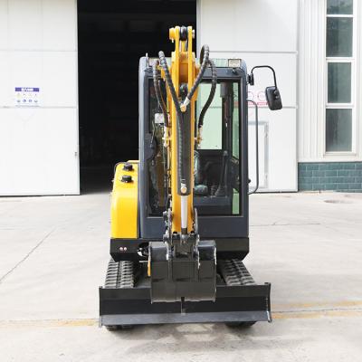 Cina Micro idraulico pieno più piccolo Mini Excavator Crawler Mounted 2 Ton Small Digger in vendita