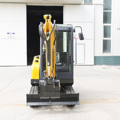 Cina Micro idraulico pieno più piccolo Mini Excavator Crawler Mounted 2 Ton Small Digger in vendita