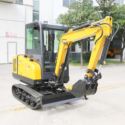 Cina Micro idraulico pieno più piccolo Mini Excavator Crawler Mounted 2 Ton Small Digger in vendita