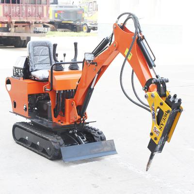 Cina L'alto rendimento del combustibile un cingolo di 0,8 T ha montato l'escavatore idraulico Mini Garden Digger in vendita