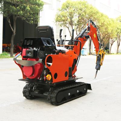 Cina 0,8 zappatori di profondità 1400mm di Ton Mini Crawler Excavators Maximum Excavation piccoli in vendita