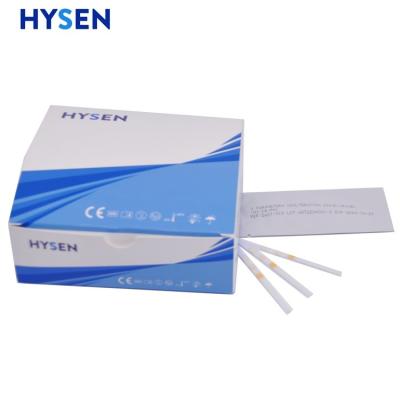 China Er is geen stroom nodig Kolloïdaal goud Urine teststrips voor NI CR PH-analyse 3 Parameters Te koop