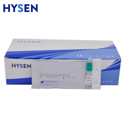 China CE Certified One Step Fecal Occult Blood FOB Test Kit for Tumour Marker Detection for sale