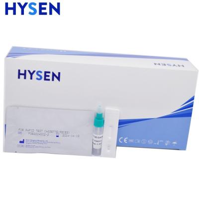 China CE Certified One Step Fecal Occult Blood FOB Test Kit for Tumour Marker Detection for sale
